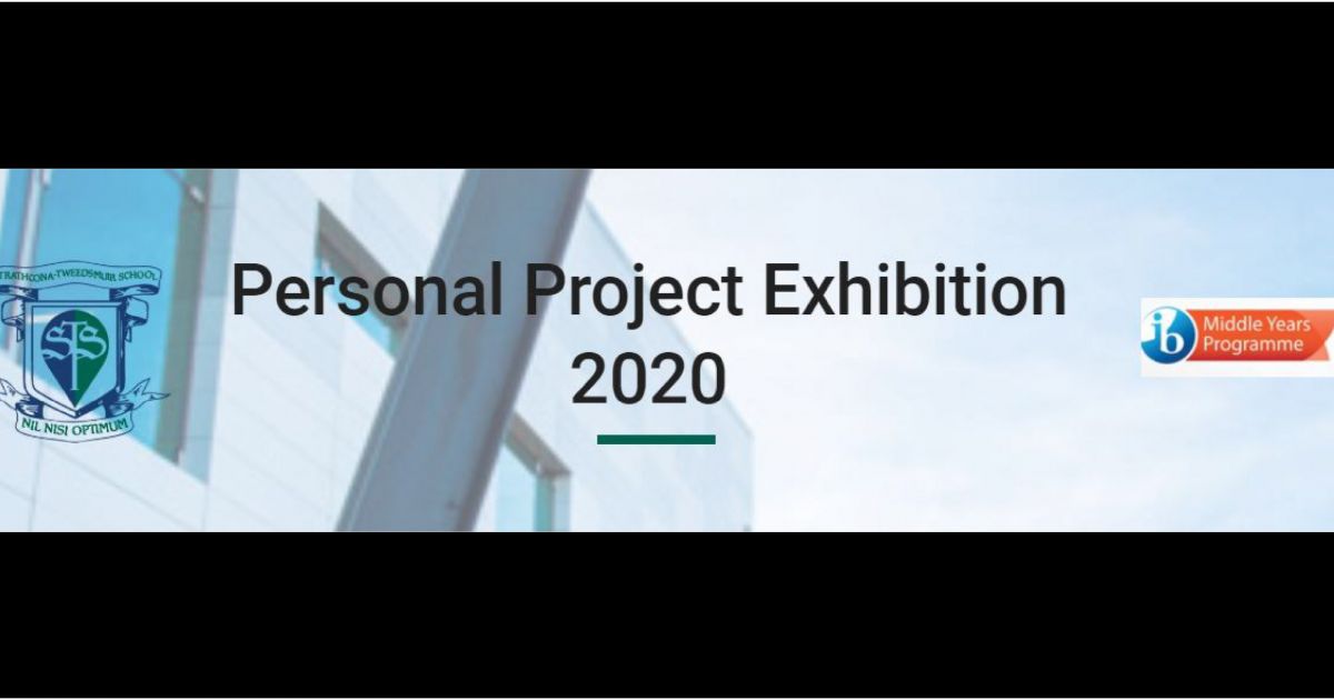 Personal Project Exhibition 2020